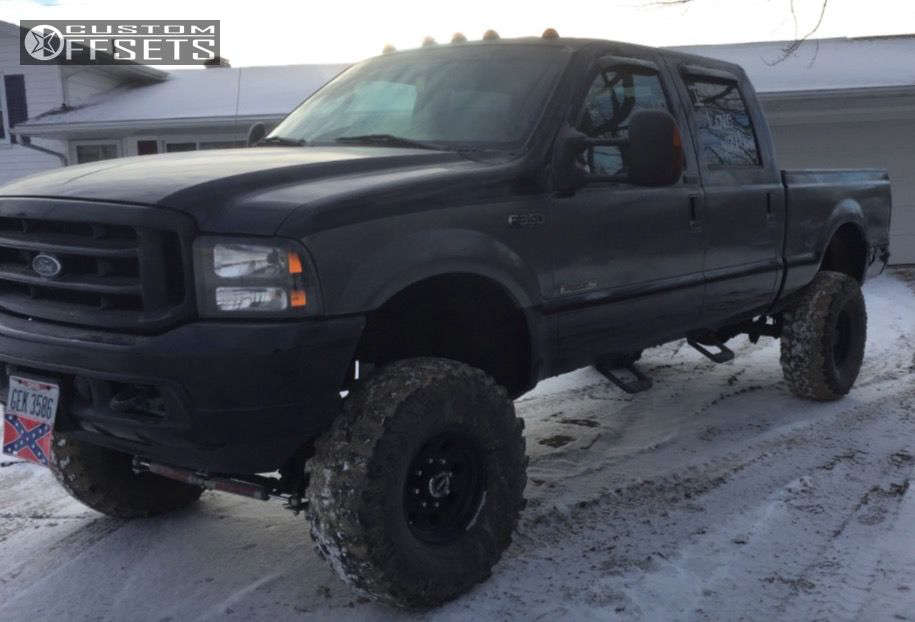 2004 Ford F-350 Super Duty with 16x8 0 American Racing Baja and 38/13 ...