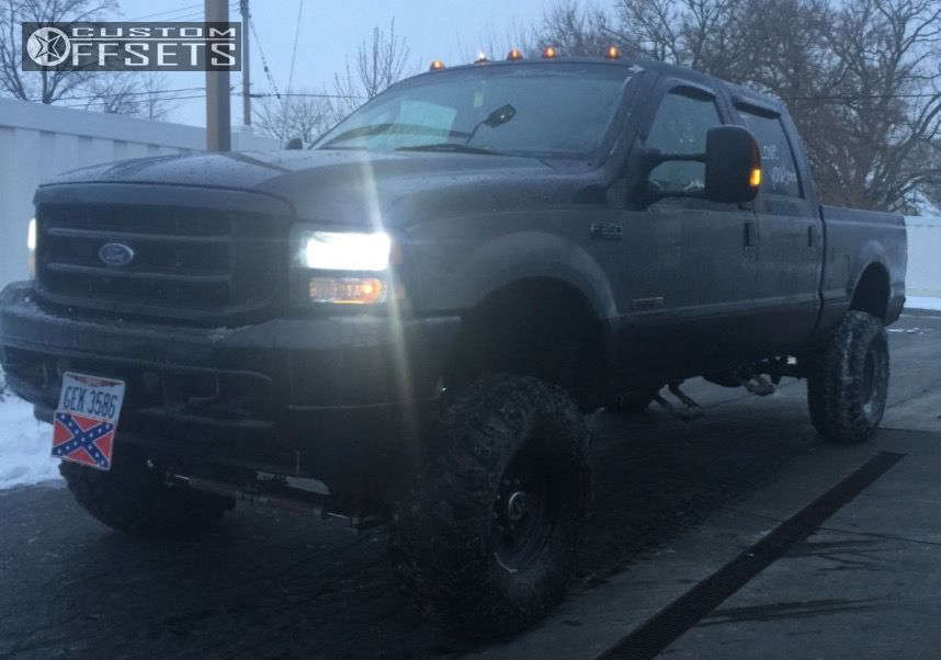 2004 Ford F-350 Super Duty with 16x8 0 American Racing Baja and 38/13 ...