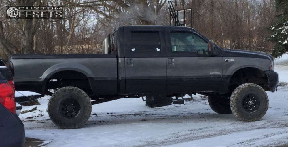 2004 Ford F-350 Super Duty with 16x8 0 American Racing Baja and 38/13 ...