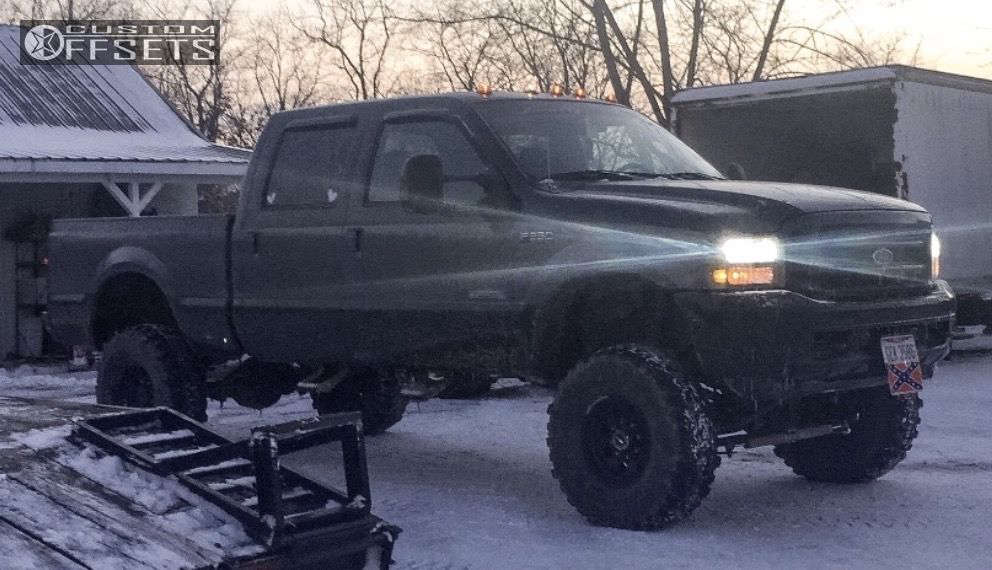 2004 Ford F-350 Super Duty with 16x8 0 American Racing Baja and 38/13 ...