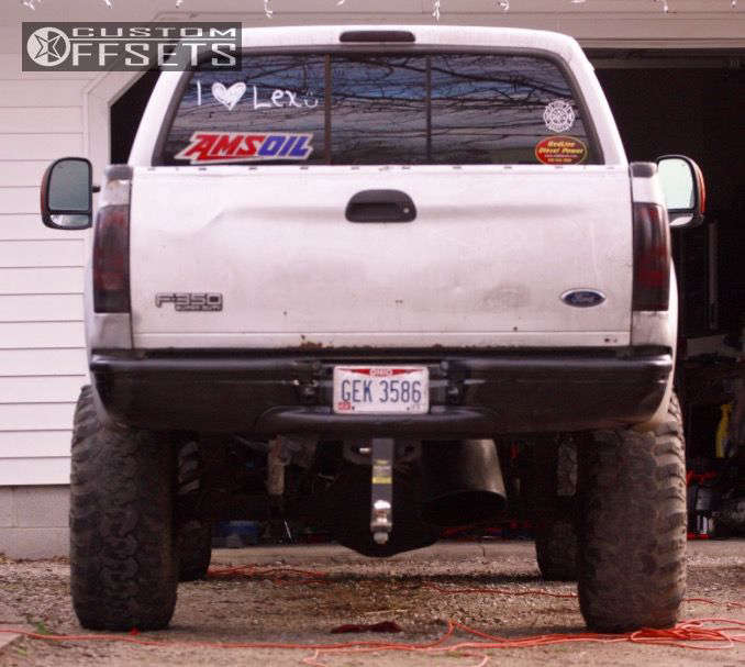 2004 Ford F-350 Super Duty with 16x8 0 American Racing Baja and 38/13 ...