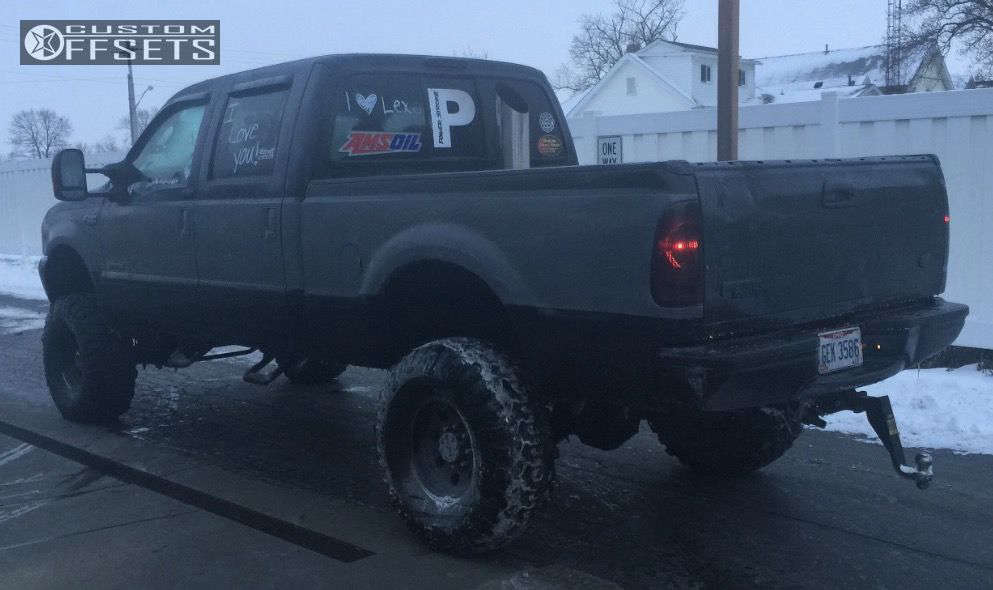 2004 Ford F-350 Super Duty with 16x8 0 American Racing Baja and 38/13 ...