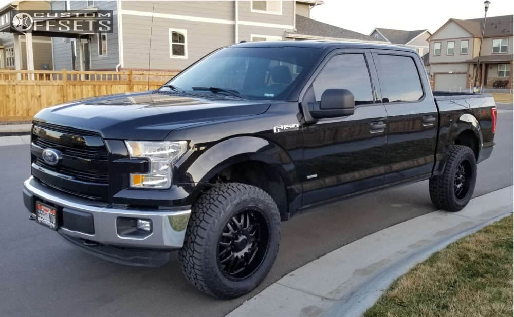 2016 Ford F-150 with 20x9 18 Ultra Hunter and 275/60R20 Falken WildPeak ...