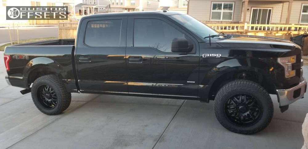 2016 Ford F-150 with 20x9 18 Ultra Hunter and 275/60R20 Falken WildPeak ...