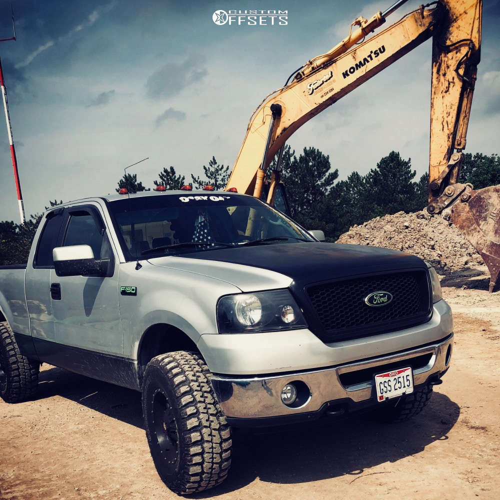 2006 Ford F-150 with 17x9 -6 Trail Master Tm220 and 35/12.5R17 Federal ...