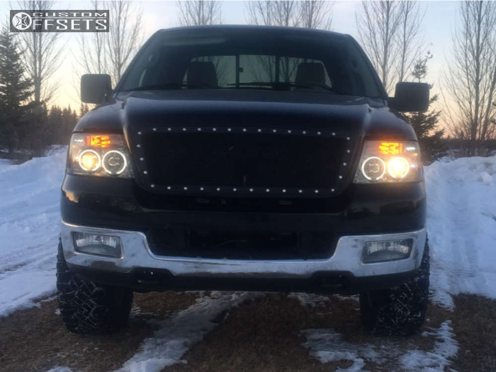 2005 Ford F-150 with 18x8.5 18 Vision Warrior and 295/65R18 Goodyear ...