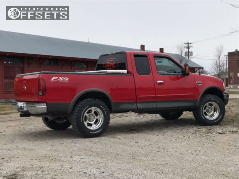 2002 Ford F-150 with 17x8 0 American Racing Moab and 295/70R17 Cooper ...
