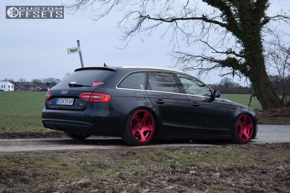 2012 Audi A4 with 19x8.5 45 Rotiform Tmb and 235/35R19 Kumho Ecsta and ...