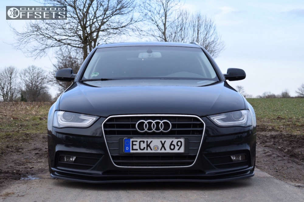 2012 Audi A4 with 19x8.5 45 Rotiform Tmb and 235/35R19 Kumho Ecsta and ...