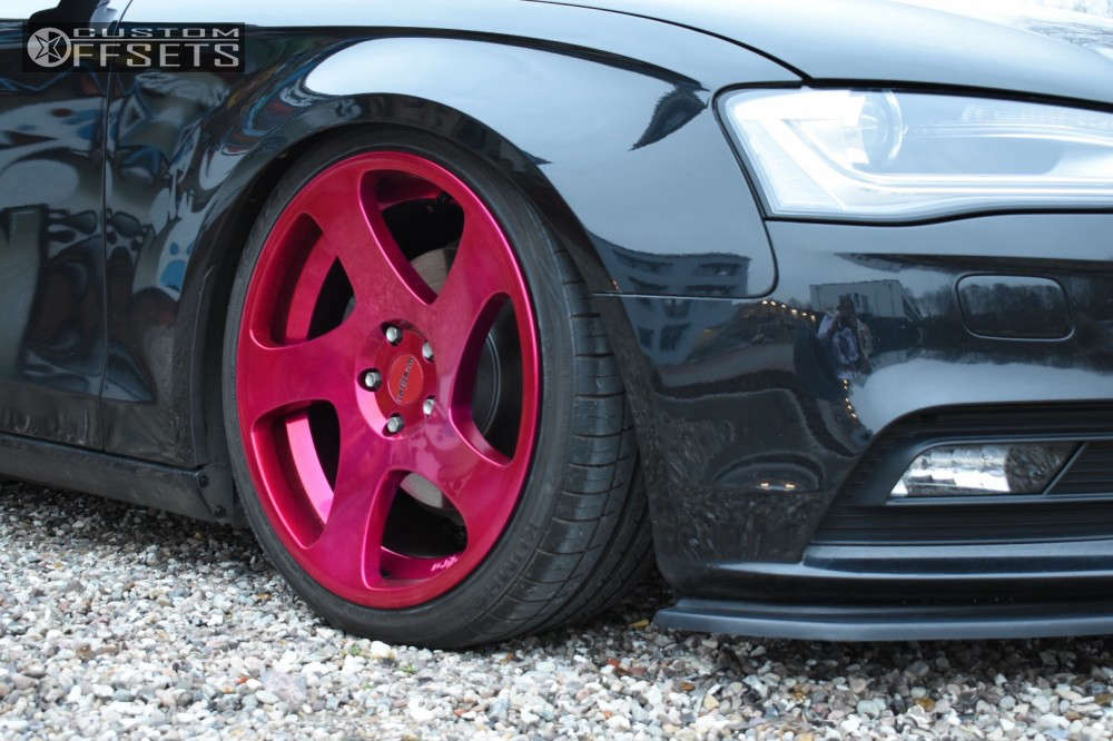 2012 Audi A4 with 19x8.5 45 Rotiform Tmb and 235/35R19 Kumho Ecsta and ...