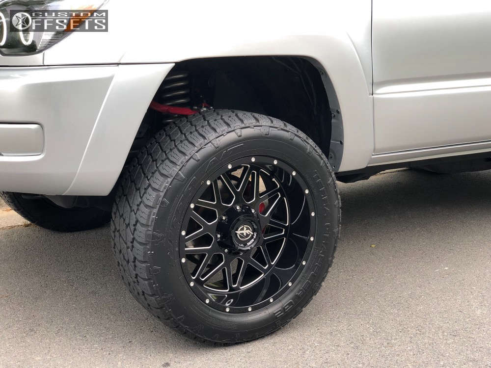 2005 Toyota 4Runner with 20x10 -24 XF Offroad XF-211 and 305/50R20 ...