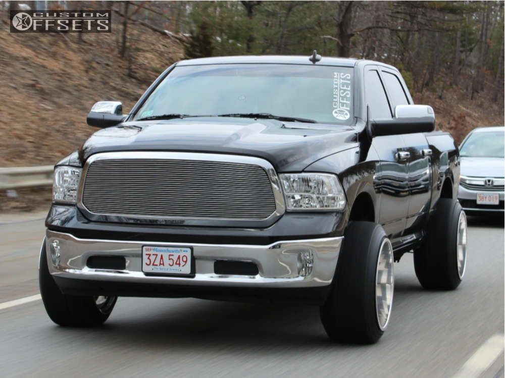 2015 Ram 1500 with 22x14 -73 American Force Burnout SS and 305/40R22 ...