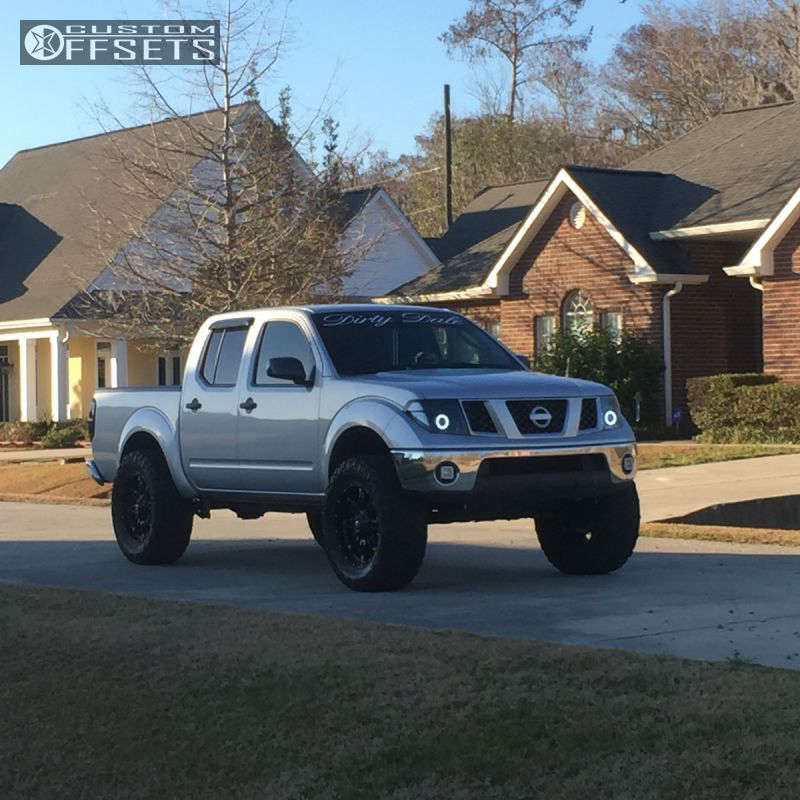 2006 Nissan Frontier with 20x10 -12 Fuel Hostage and 35/12.5R20 Nitto ...