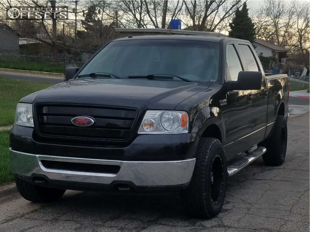 2008 Ford F-150 with 18x9 -12 Dropstars 645b and 275/65R18 Hankook ...