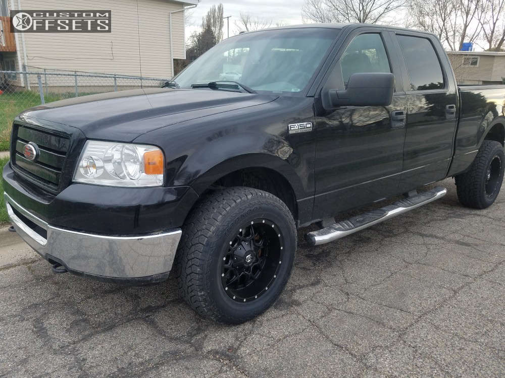 2008 Ford F-150 with 18x9 -12 Dropstars 645b and 275/65R18 Hankook ...