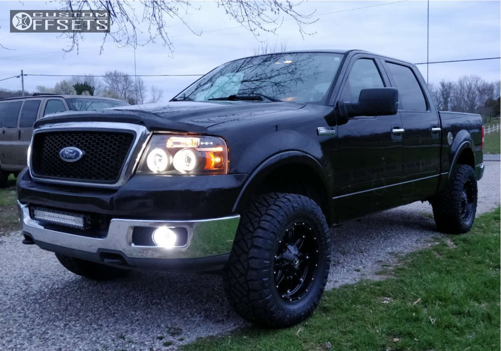2004 Ford F-150 with 18x9 -12 Fuel Hostage and 33/12.5R18 Nitto Ridge ...