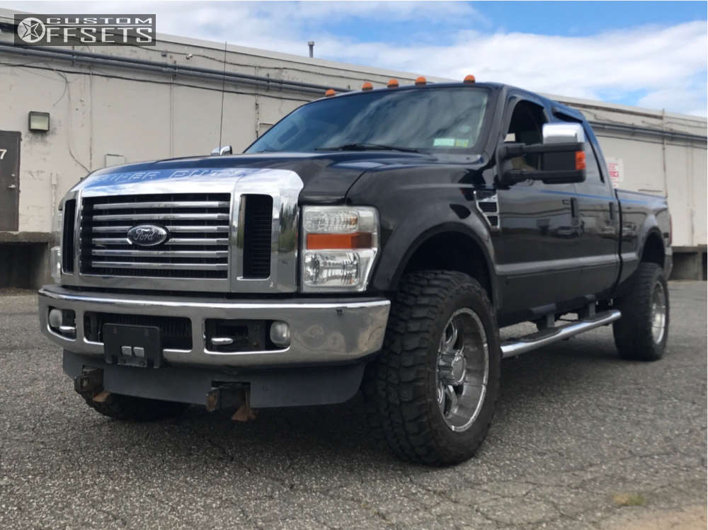 2008 Ford F-350 Super Duty with 20x10 -12 Helo He791 and 35/12.5R20 ...