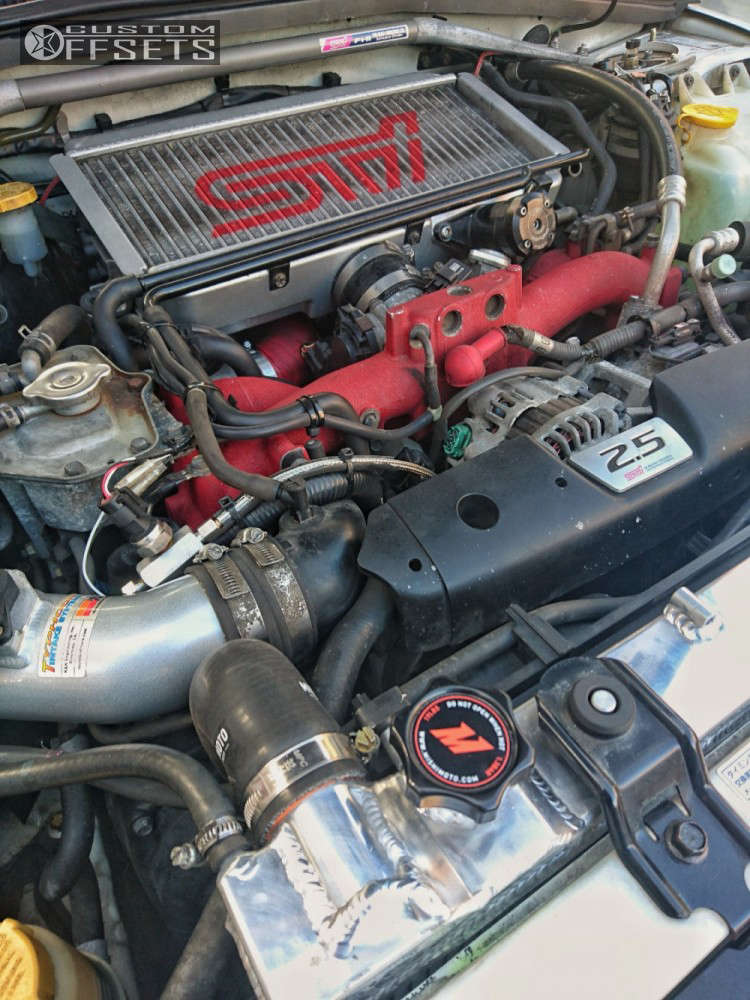 2004 Subaru Forester with 18x9.5 38 Rota Pro-r and 245/35R18 Kumho ...