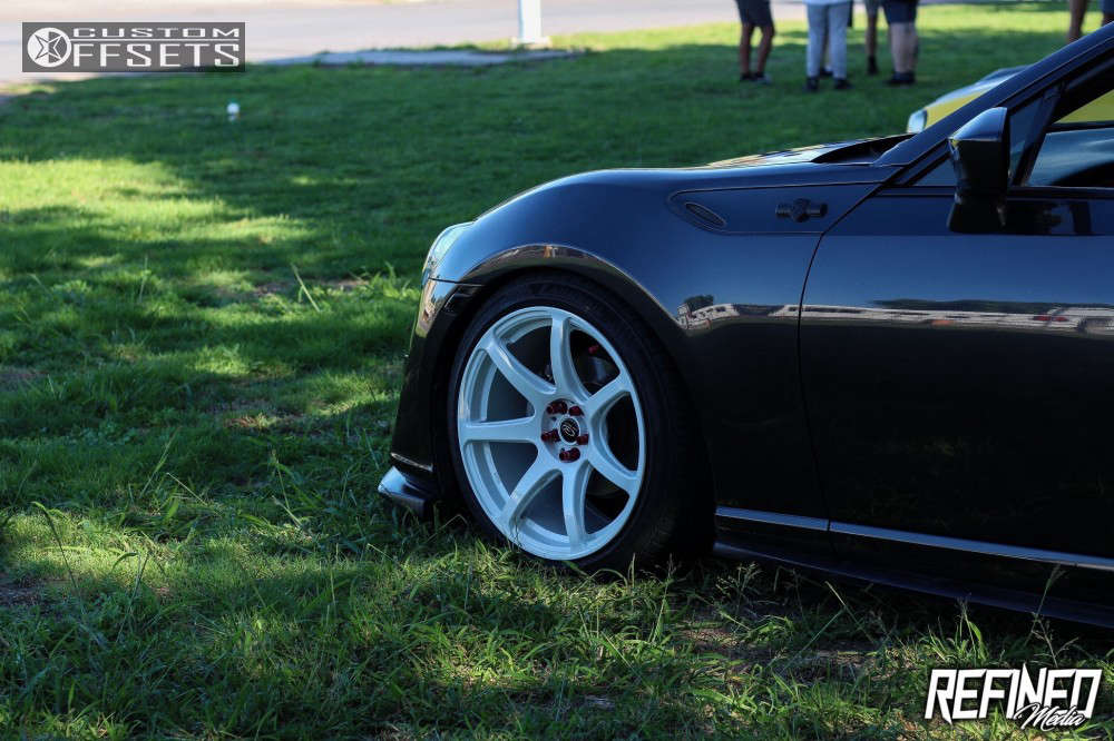 2015 Toyota 86 with 18x9.5 38 Rota Vector Pro and 235/40R18 Landsail ...