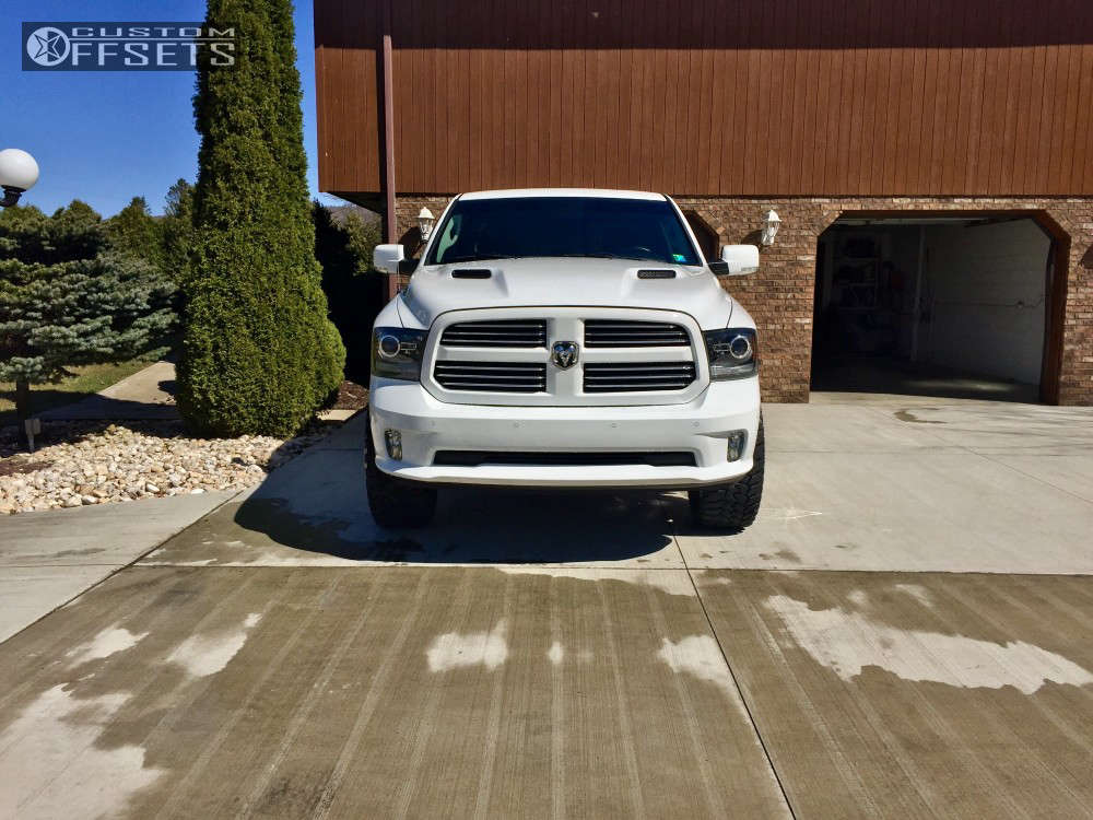 2014 Ram 1500 with 20x9 0 Remington Trophy and 35/12.5R20 Firestone ...