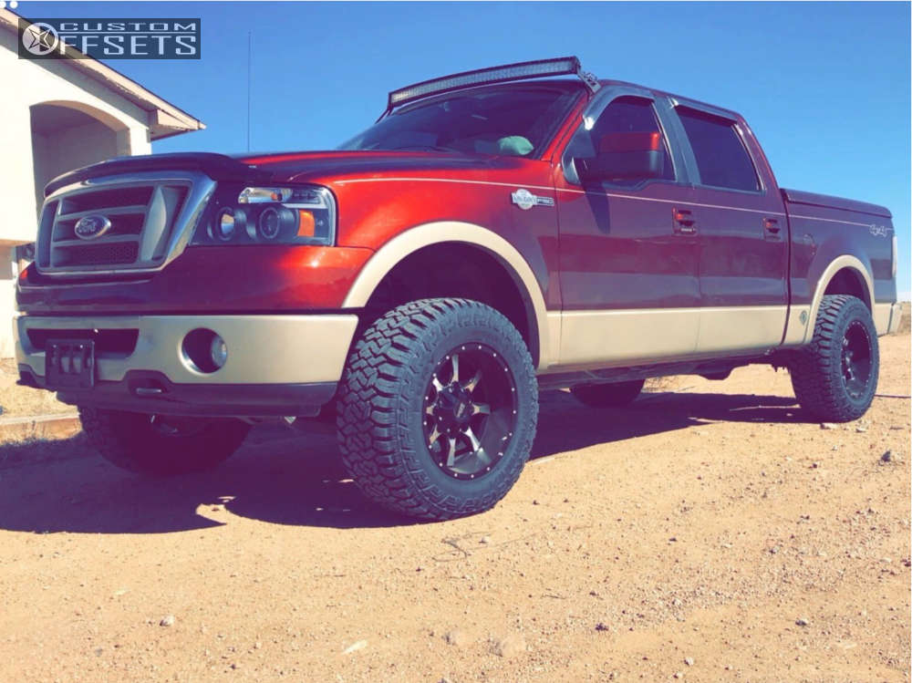 2007 Ford F-150 with 18x10 -24 Moto Metal MO970 and 33/12.5R18 Fury ...