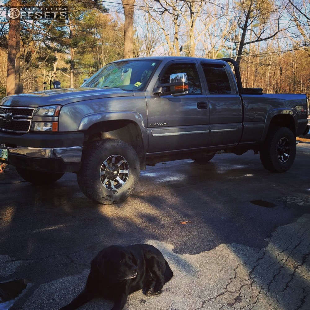 2006 Chevrolet Silverado 2500 HD with 16x8 Vision Valor and 285/75R16 ...