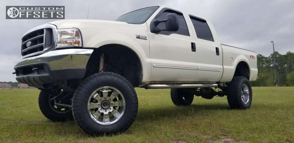 2000 Ford F-250 Super Duty with 18x10 -24 Mazzi Hulk and 325/60R18 ...