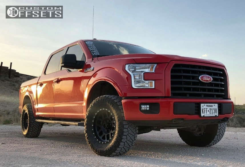 2017 Ford F-150 with 17x8.5 0 Method Mesh and 33/12.5R17 Nitto Ridge ...