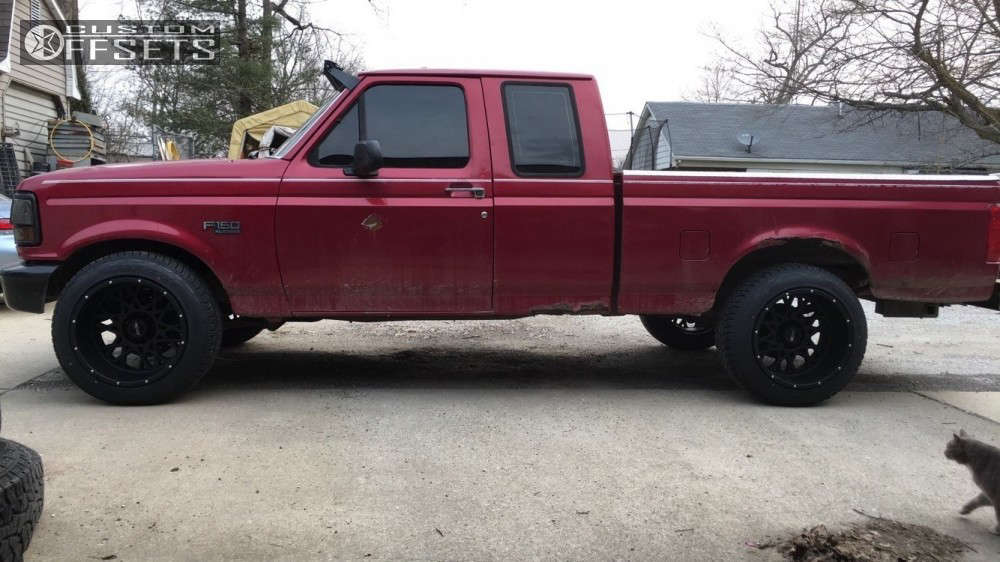 1995 Ford F-150 Wheel Offset Super Aggressive 3-5 Leveling, 54% OFF