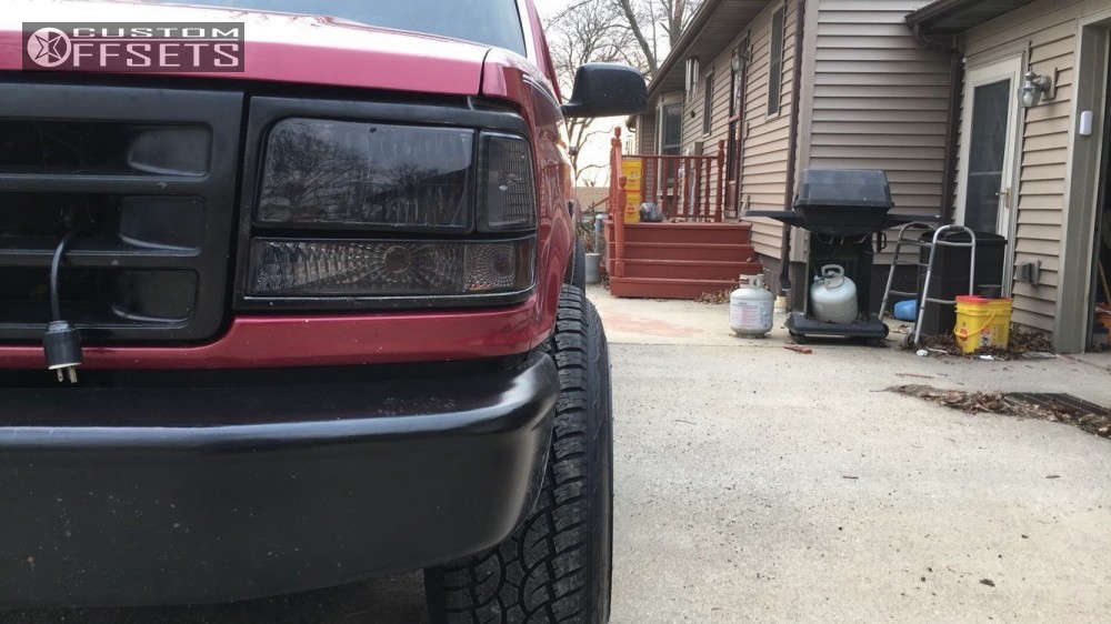 1995 Ford F-150 with 20x12 -44 Vision Rocker and 275/55R20 Atturo Trail ...