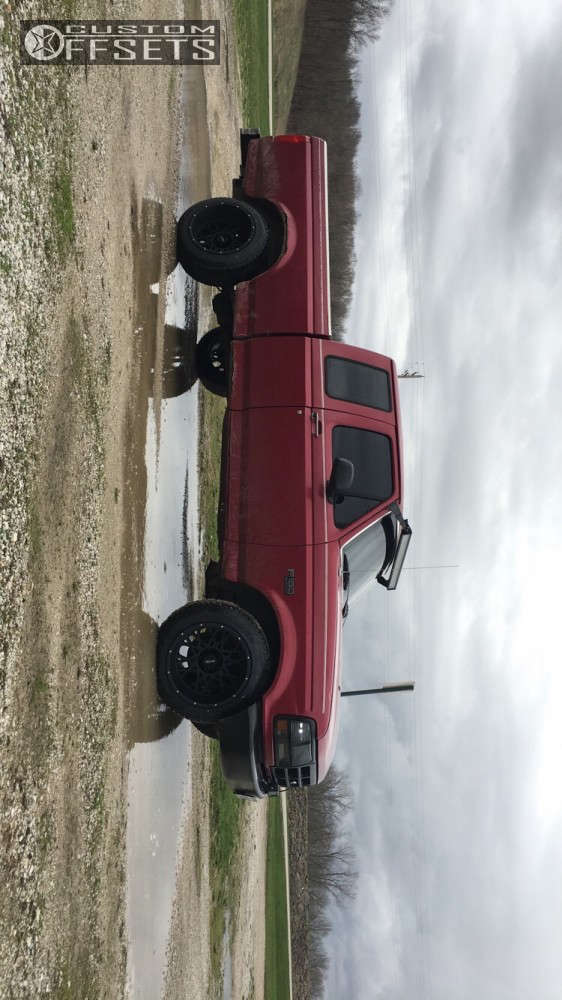 1995 Ford F-150 with 20x12 -44 Vision Rocker and 275/55R20 Atturo Trail ...