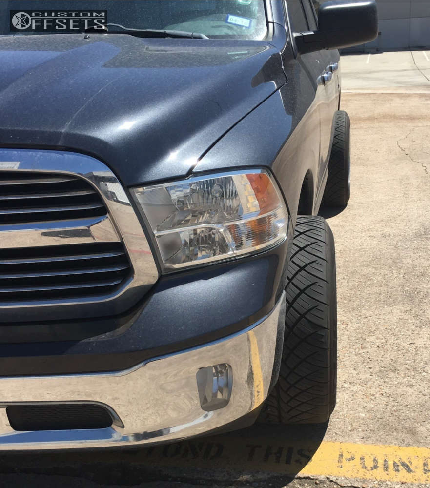2015 Ram 1500 with 20x12 -44 Moto Metal MO962 and 305/50R20 Nitto ...