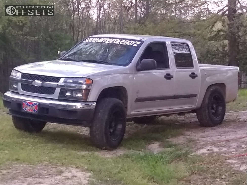 2006 Chevrolet Colorado with 17x9 -6 Pro Comp 01 and 265/70R17 Nitto ...