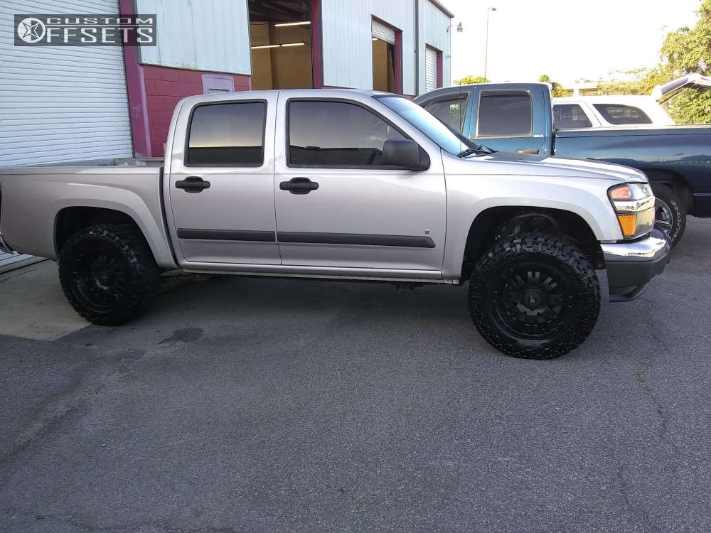 2006 Chevrolet Colorado with 17x9 -6 Pro Comp 01 and 265/70R17 Nitto ...