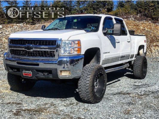 2007 Chevrolet Silverado 2500 HD with 20x12 -44 XD Xd820 and 35/12.5R20 ...