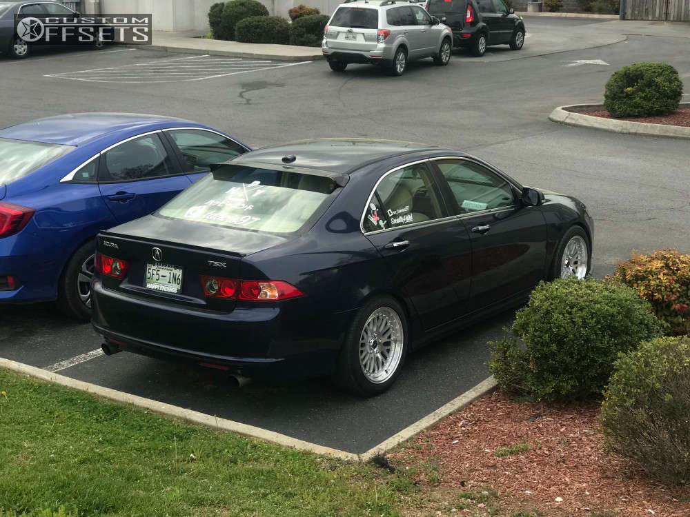 2006 Acura TSX with 17x8 25 JNC Jnc001 and 215/35R17 Doral and ...