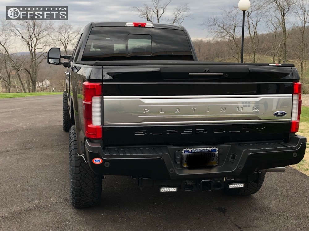 2017 Ford F-350 Super Duty with 20x9 1 Fuel Hardline and 295/65R20 ...