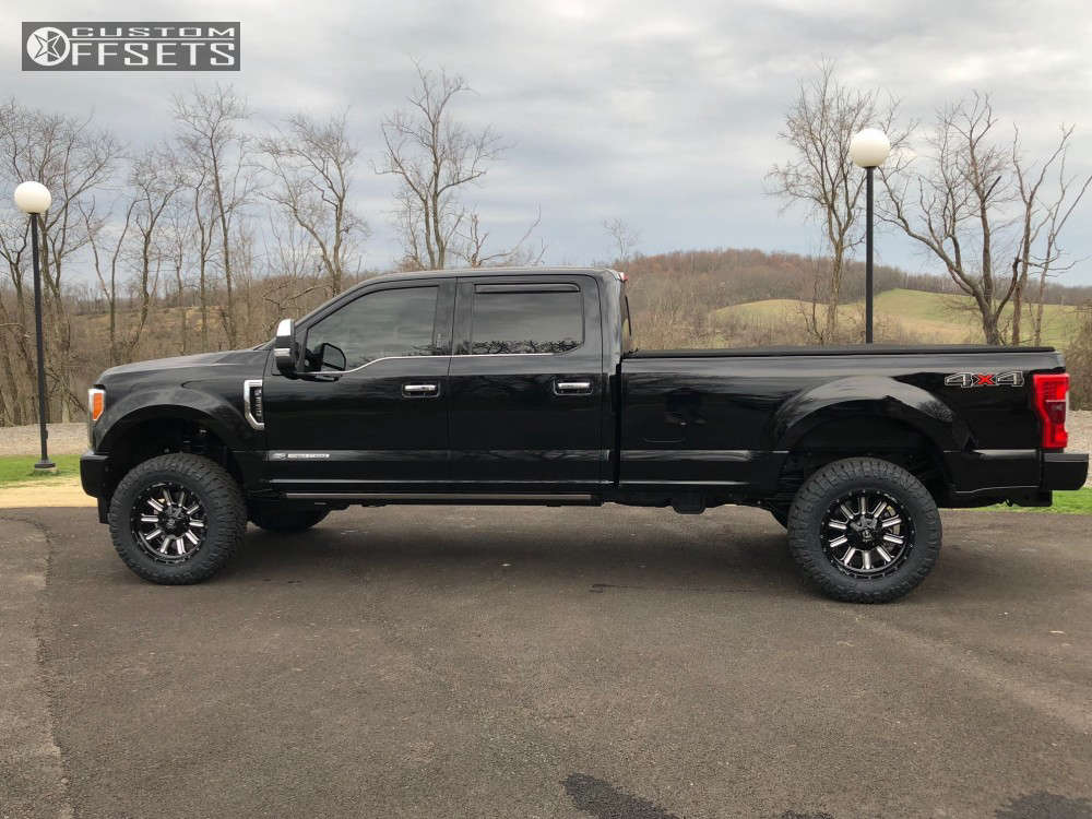 2017 Ford F-350 Super Duty with 20x9 1 Fuel Hardline and 295/65R20 ...
