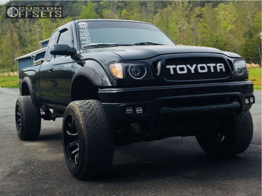 2001 Toyota Tacoma with 20x12 -44 LRG 108 and 305/50R20 Nitto NT420V ...