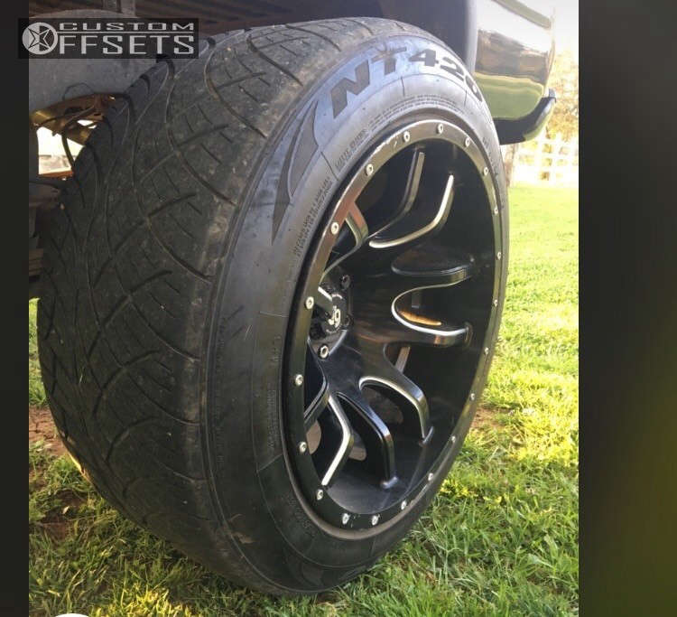 2001 Toyota Tacoma with 20x12 -44 LRG 108 and 305/50R20 Nitto NT420V ...