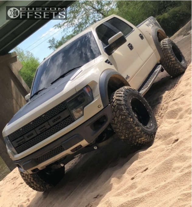 2014 Ford Raptor with 20x12 -44 Fuel Hostage D531 and 37/13.5R20 Nitto ...