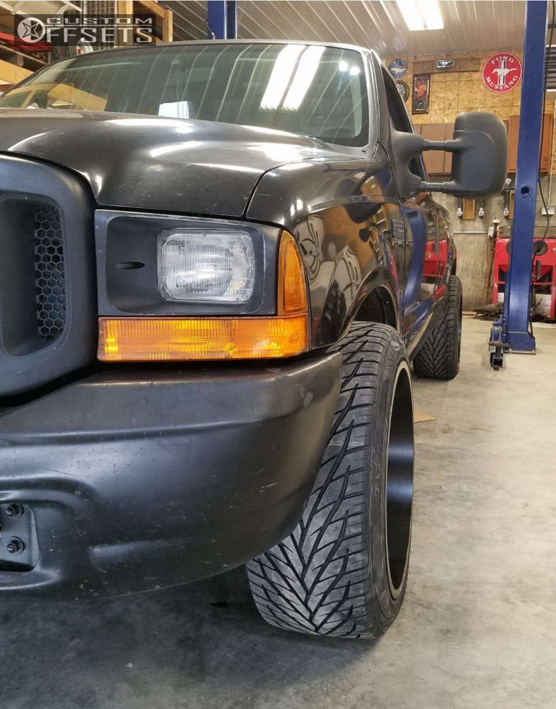 2000 Ford F-250 Super Duty with 22x12 -44 Hostile Predator and 305 ...