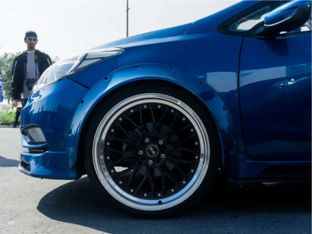 2015 Kia Forte Koup with 20x10.5 30 XXR 521 and 235/35R20 Hankook ...