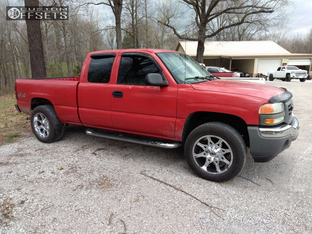 2007 GMC Sierra 1500 Classic with 20x10 -19 Cali Offroad Obnoxious and ...