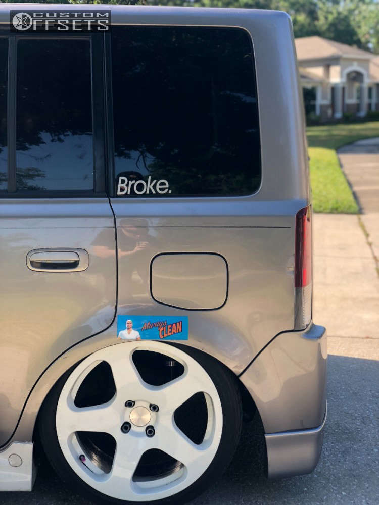 2005 Scion XB with 17x8 20 Rotiform Nue and 205/40R17 General ADVAN ...