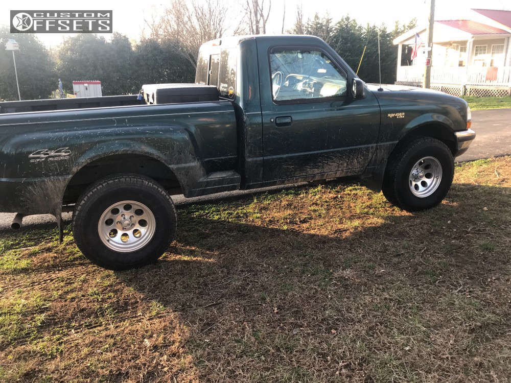1998 Ford Ranger with 15x8 -27 Alloy Ion Style 171 and 31/10.5R15 ...