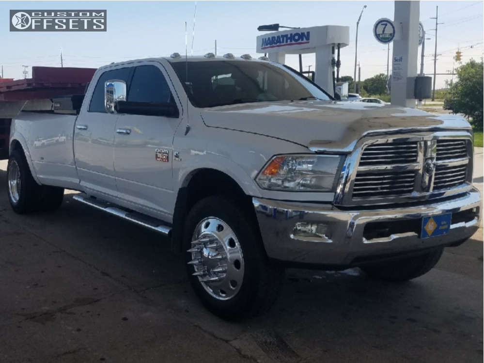 2012 Ram 3500 with 22x8.25 129 Alcoa and 36/11.5R22 Yokohama TY303 and ...