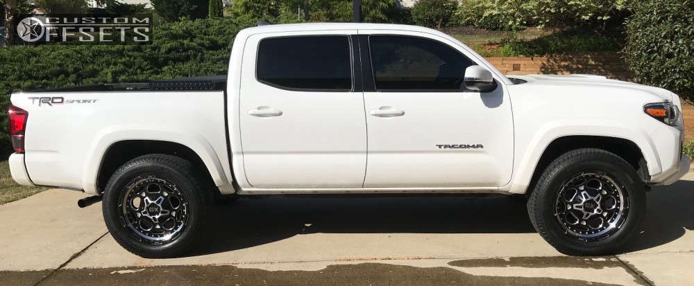 2018 Toyota Tacoma with 20x9 0 XD Xd837 and 275/55R20 Michelin Defender ...