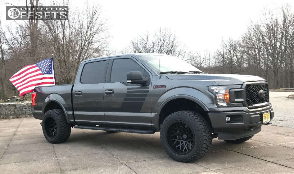 2018 Ford F-150 with 20x12 -51 Toxic Punisher and 305/55R20 AMP Terrain ...