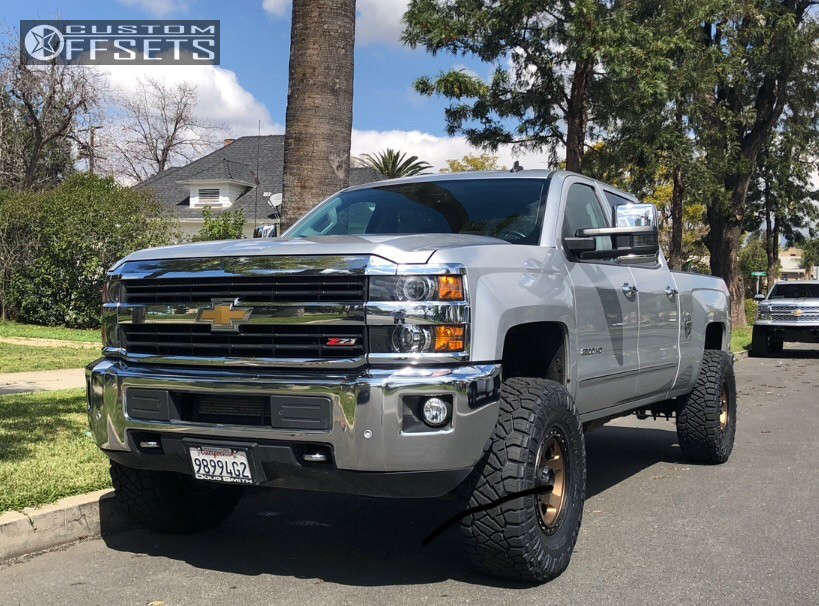 2015 Chevrolet Silverado 2500 HD with 17x8.5 0 Method Con6 and 35/12 ...